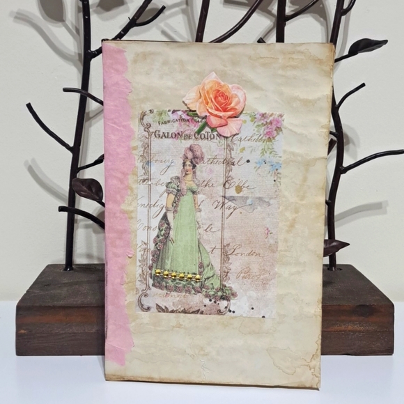 Hand Crafted | Office | Hand Crafted Junk Journal Diary Vintage ...